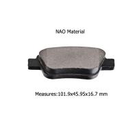 China Auto Parts D2067-9299 Rear Brakes Pads 0446605010 Car Brake Pad Brake Liner for TOYOTA Mercedes-Benz for sale