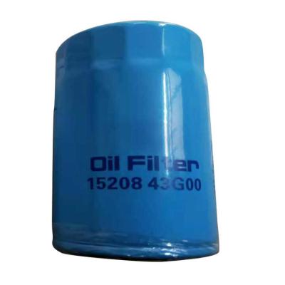 China 15208-43G00 Automotive Car Oil Filter for Nissan for sale