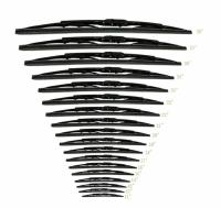 China Universal Windshield Wiper Blade Front and Rear Frame Metal Wiper Blades for Car Window Cleaning for sale