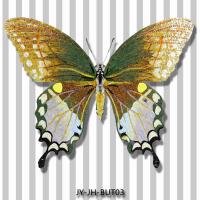 China Custom Glass Mosaic Butterfly Animal Wall Mural for Hotel Restaurant Office Decor for sale
