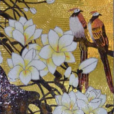 China Custom Mosaic Art Tile Wall Mural for Hotel Restaurant Office 4mm 6mm 8mm for sale