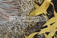 China Custom Glass Mosaic Mural Tile Bird Design for Living Room Wall Decorative 10x10mm for sale