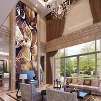 China Texture Color Mural Mosaic Tiles Commercial Wall Installation Interior Design for sale