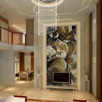 China Texture Color Mural Mosaic Tiles Commercial Wall Installation Interior Design for sale