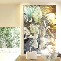 China Flower Picture Mosaic Decorative Mural Tile Patterns Mosaic Mural for sale