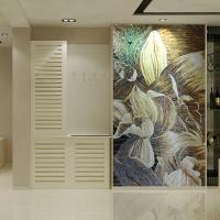 China Flower Picture Mosaic Decorative Mural Tile Patterns Mosaic Mural for sale