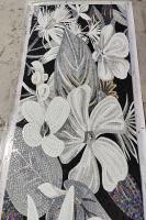 China Customized Decorative Flower Pattern Glass Mosaic Tiles 4mm 6mm 8mm Wall Decoration for sale