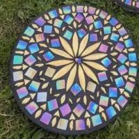 China Customized Decor Mosaic Chinese Stained Glass Mosaic Tiles for sale