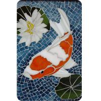 China Customized Decor Mosaic Chinese Stained Glass Mosaic Tiles for sale
