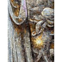 China Baroque Virgin Mary Mosaic Art Tile Praying Portrait Custom Wall Design 4mm 6mm 8mm for sale
