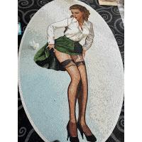 China Custom Handmade Glass Mosaic Mural Tile 4mm 6mm 8mm Wear Resistant Wall Decor for sale