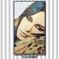 China Handmade Glass Mosaic Tile Mural Custom Size 4mm 6mm 8mm for Bespoke Wall Art Decor for sale