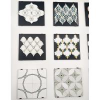 China Irregular Mosaic Stone Wall Tiles 4mm 6mm 8mm for Living Room Bathroom Hotel Decoration for sale