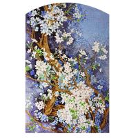 China Mural Wall Decorative Mosaic Art Tiles 4mm Thickness Custom Size for Living Room for sale
