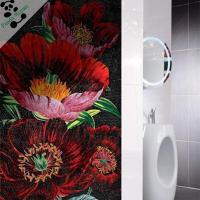 China Kitchen Backsplash Mosaic Glass Tile Washable Customized 4 6 8mm for sale