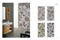 China Handmade Glass Mosaic Mural Tile Natural Wave Scenery Art 4mm for Living Room Wall for sale