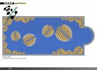 China Blue Glass Swimming Pool Mosaic Tile Cute Dolphin Pattern for Pool Floor Decor for sale