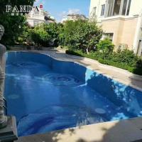 China Glazed Glass Ceramic Swimming Pool Mosaic Tile Alkali Proof for sale