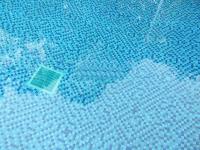 China Blue Ceramic Mosaic Tile for Swimming Pool Floor Tiles 25x25 for sale