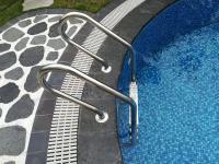 China Blue Ceramic Mosaic Tile for Swimming Pool Floor Tiles 25x25 for sale