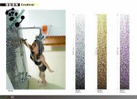 China Gradient Crystal Glass Mosaic Tiles for Swimming Pool Wall Floor Tile for sale