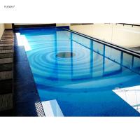 China Multicolor Glass Swimming Pool Mosaic Tiles 20x20x4 mm Washable Acid Proof for sale