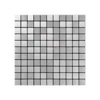 China Peel And Stick Tile Kitchen Backsplash Metal Aluminum Mosaic Wall Tile for sale