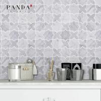 China Kitchen Backsplash Stone Mosaic Tile Irregular Italy White Natural Floor Ceramic Tile for sale