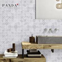 China Kitchen Backsplash Stone Mosaic Tile Irregular Italy White Natural Floor Ceramic Tile for sale