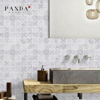 China Kitchen Backsplash Stone Mosaic Tile Irregular Italy White Natural Floor Ceramic Tile for sale