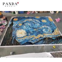 China Chinese Painting Butterfly Pattern Mosaic Mural Tile Hand Cut 4mm 6mm 8mm Custom Size for sale