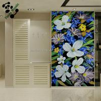 China Dustproof Mosaic Tile Wall Murals 20x20x4 mm for Outdoor Exterior Walls for sale