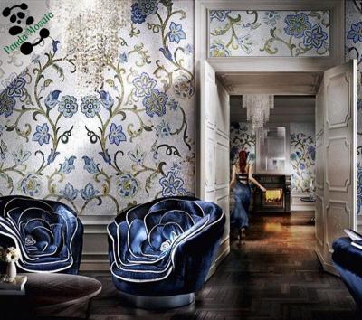 China Beveled Glass Mirror Mosaic Tile 20x20mm Acid Resistant for Villa Decoration for sale