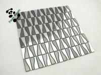 China Silver Pebble Stainless Steel Metal Mosaic Tile SMT02 for Water Feature 12x12 inch for sale