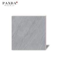 China Glazed Porcelain Floor Tile Gray Polished 600x600mm for Bathroom Wall and Floor for sale