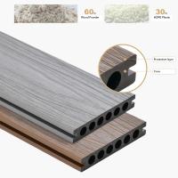 China Wood Grain WPC Composite Decking 140x25mm Waterproof Anti Corrosion for Outdoor Walkways Garden for sale