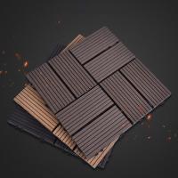 China Outdoor WPC Flooring Splicing Wood Plastic Board Waterproof for Courtyard Balcony 25mm Thickness for sale