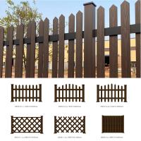 China WPC Trellis Railing Wood Plastic Composite Outdoor Waterproof UV Resistant 180x60cm for sale