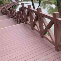 China WPC Trellis Railing Wood Plastic Composite Outdoor Waterproof UV Resistant 180x60cm for sale