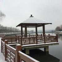 China WPC Pergola Gazebo Wood Polymer Composite Anti UV Waterproof 3x4m Outdoor Garden for sale