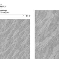 China Sintered Stone Porcelain Tile 900x1800mm Glazed Polished Wall and Floor Slab for Countertop Reception Desk for sale