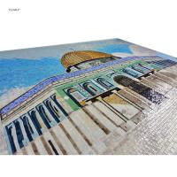 China Customized Wholesale Exquisite Art Pattern Decorative Wall Tiles Wall Mural Mosaic for sale