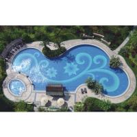 China Wave Surfing Swimming Pool Mosaic Tile for Water Park Water Feature System for sale