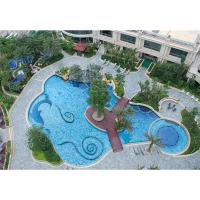 China Modern American Style Swimming Pool Glass Mosaic Tile Decorative Flooring 25x25mm for sale