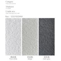 China Heat Insulation Flexible Stone Clay Wall Tile 600x1200mm Size for sale