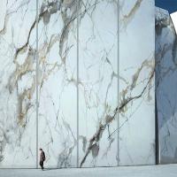 China Carrara Golden Flex Stone Veneer 1200x600mm Matte Ceramic Tile for Interior Exterior for sale