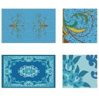 China Outdoor Glass Swimming Pool Mosaic Tile 12x12 Inch Floor Decoration Durable for sale