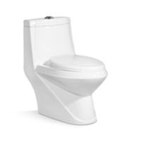 China Modern One Piece Siphonic Ceramic Toilet Floor Mounted 3.0-6.0L Dual Flush for sale