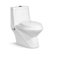 China Floor Mounted One Piece Ceramic Toilet 3.0-6.0L Dual Flush Siphon Jet S-Trap 305mm for sale