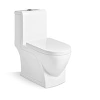 China Bathroom Sanitary Ware White Pedestal Basin Two Piece Ceramic Toilet Set for sale